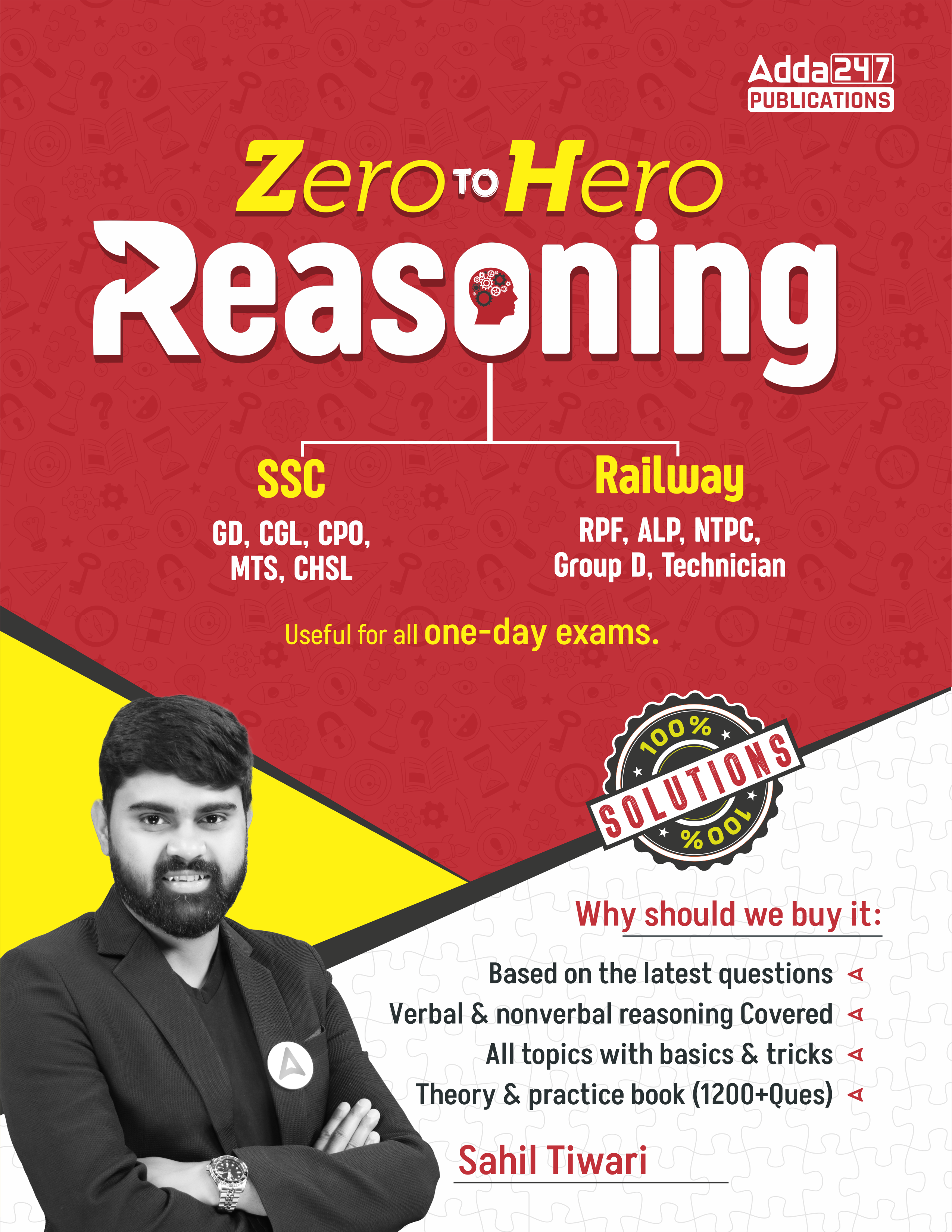 Zero to Hero Reasoning Book For SSC GD,CGL,CPO,MTS,CHSL,Railway RPF,AL ...